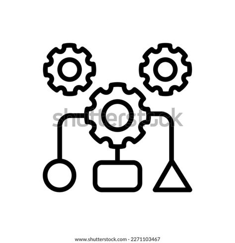 Classification Icon Vector Logotype Stock Vector Royalty Free