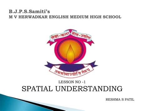 Maths Lesson No 1 Spatial Understanding 2022 23 Pptx