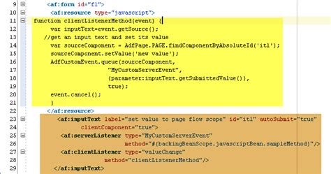 You Imagine We Build Pass Parameter From Javascript To A Managedbean Adf