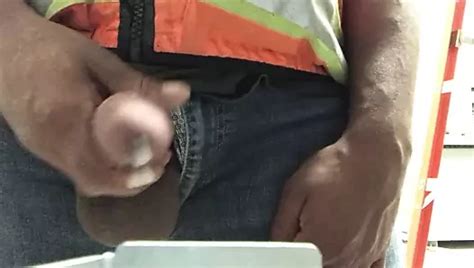 Verbal Construction Worker Shoots Huge Load After Work Xhamster