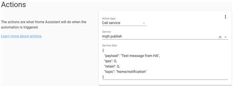 Mqtt Home Assistant