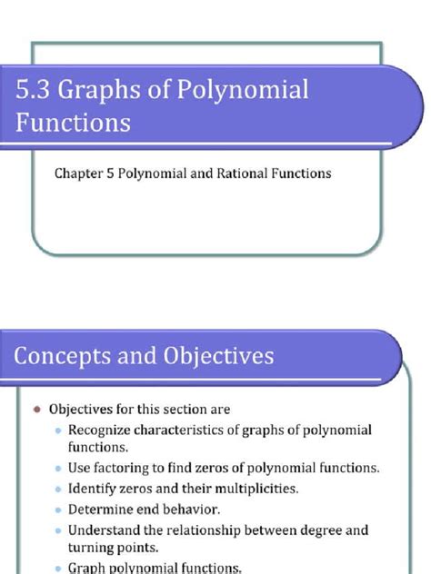 Finding X And Y Intercepts Of Polynomial Functions Pdf