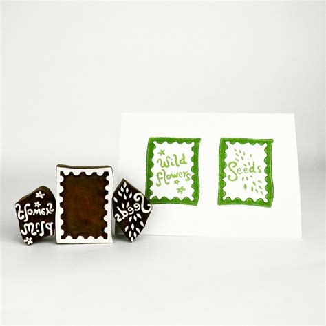 The Crafty Lass Seed Packet Set The Indian Block Print Co