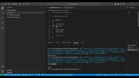 Take String Input With Space Youtube