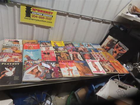 34x Playboy Penthouse 1970s 1960s Mcsherry Auction Service Ltd