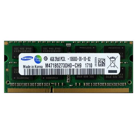 Samsung Ddr3 1333mhz 16gb 8gb 4gb 2rx8 Pc3 10600s Sodimm Laptop Memory