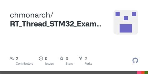GitHub Chmonarch RT Thread STM Examples