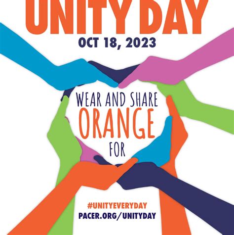 Wear Orange For Unity Day Oct 18th Mcallister Elementary School