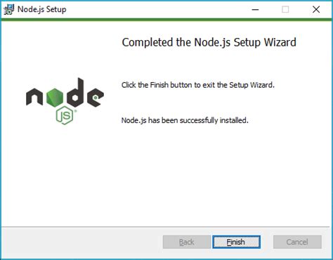 Installation Of Node Js On Windows Geeksforgeeks