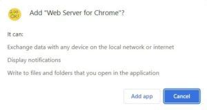Google Chrome Not Allowed To Load Local Resource Solved