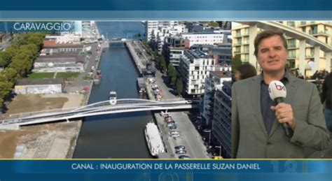 Inauguration Du Nouveau Pont Suzan Daniel Au Dessus Du Canal Bx1