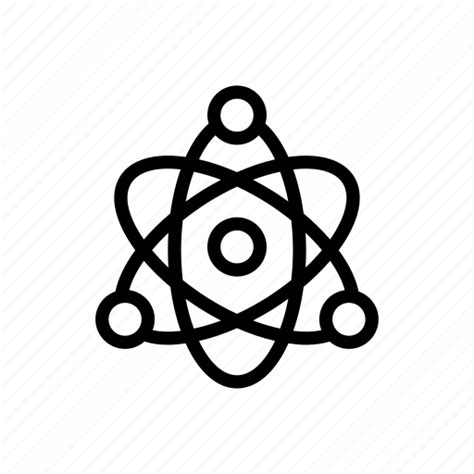 Atom Science Atomic Education Research Nuclear Electron Icon Download On Iconfinder