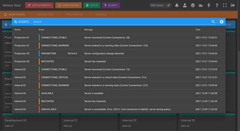 Monitoring Meteor Next Docs