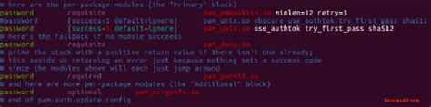 Configure The Minimum Password Length On Linux Systems Linux Audit