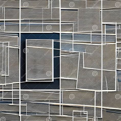 An Abstract Representation Of Personal Identity With Fragmented Forms Intersecting Lines And