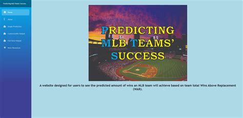GitHub Baseballfan PredictingMLBTeamsSuccess A Project I Made To Combine Baseball Data