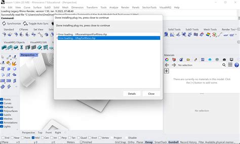 Problems Loading Vray Plugin For Rhino V Ray Mcneel Forum