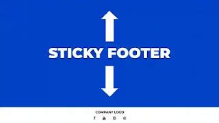 How To Make CSS Sticky Footer