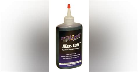 Max Tuff Synthetic Lubricant Fleet Maintenance