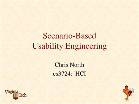Ppt Scenario Based Usability Engineering Powerpoint Presentation