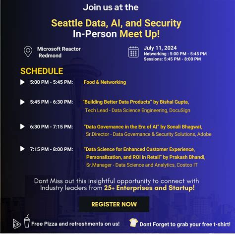 Seattle Data Ai And Security On Linkedin Datascience Ai Networking Techevent