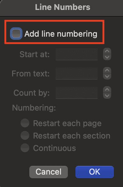 How To Add Line Numbers In Word Online