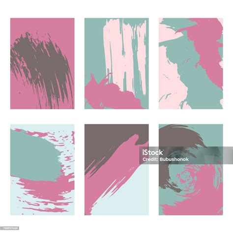 엽서 포스터 배너 바우처 전단지 표지의 디자인을위한 배경의 벡터 세트 배경 주제에 대한 스톡 벡터 아트 및 기타 이미지 배경