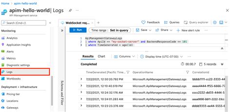 Importer Une API WebSocket Dans Gestion Des API Azure Microsoft Learn