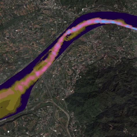 Definition Sketch Showing The Bend Scour A Top View B