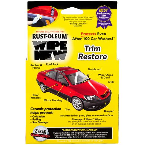 Trim Restore Kit Rust Oleum Wipe New