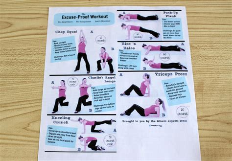 Exercise Cards To Help You Get That Workout In First Time Mom And