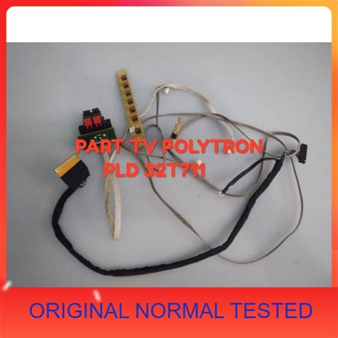 Jual Paket Komponen Tv Polytron Pld 32t711 Lvds Ir Panel Prog Dll
