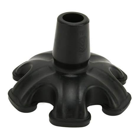 Cane Tip 6 Support Feet Shock Absorption Anti Slip Traction Base Self Standing Cane Tip 19mm