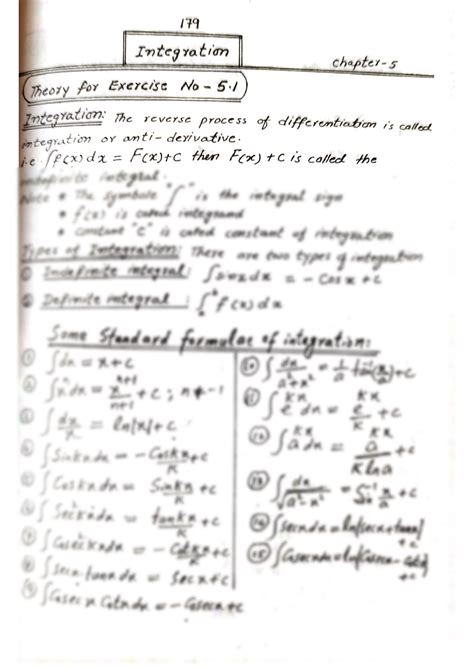 Integration Formulas For Class 12 Ncert Solutions For Class 12 Maths