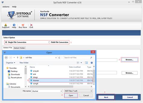 lotus notes to msg tool — convert nsf email in msg format