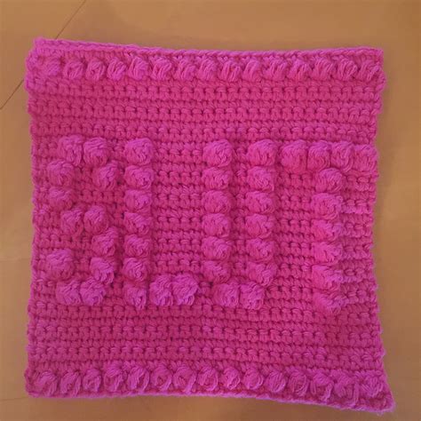 Ravelry Bobble Slut Cloth Graph Pattern By Tammy Peters