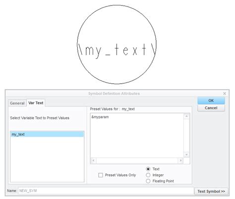Solved Variable Text In Custom Symbol Ptc Community