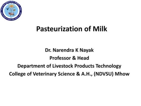 Htst Pasteurization Introduction Working Components Pdf
