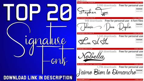 How To Make New Stylish Signature All Fonts Zip Signature Zip File