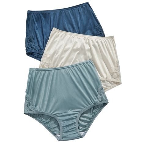 Womens Vanity Fair 13011 Perfectly Yours Lace Nouveau Brief Panty 3
