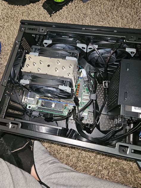 Mini Itx Epyc 64 Core 128 Thread Sff Build R Homelab