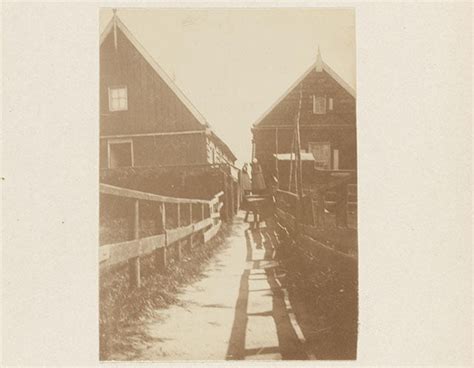 Twee Anonieme Fotos Van Marken Amsterdam Noord