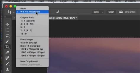 Photoshop Tip How To Crop Resize A Photo To Exact Dimensions In One Step PetaPixel