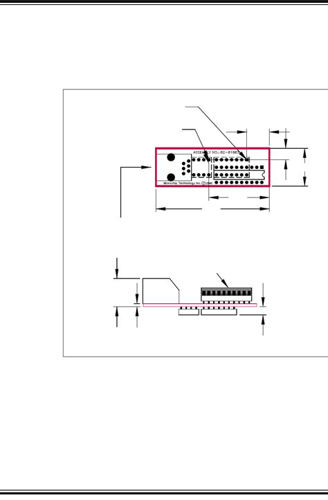 pep debug header specification datasheet by microchip technology