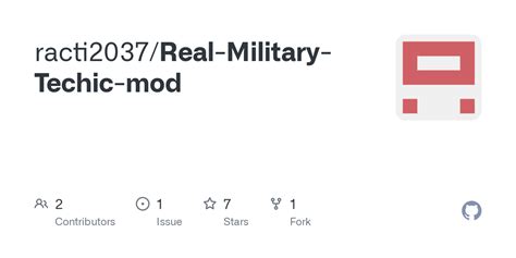 Github Racti Real Military Techic Mod