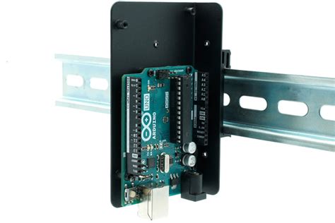 kksb arduino din rail clip bracket — kksb cases