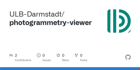 Github Ulb Darmstadt Photogrammetry Viewer