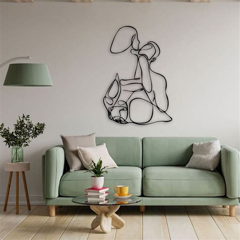 Sex Position Metal Wall Art I Love My Girlfriend Above Bed Decor