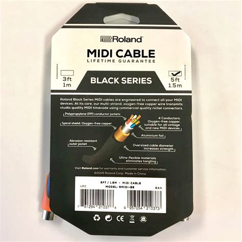 Roland Black Series Midi Cable