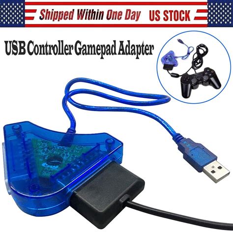 Used Dual Psx Ps1 Ps2 Plasation 2 To Pc Usb Game Pad Controller